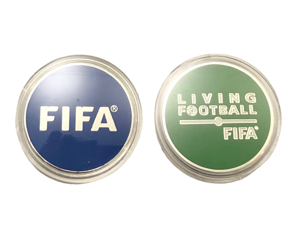 FIFA 'Living Football' Referee Flip Coin – Whistler Sports